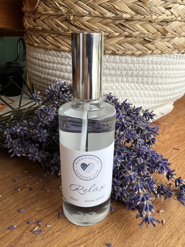 Relax! Room Spray - Warwickshire Lavender Farm